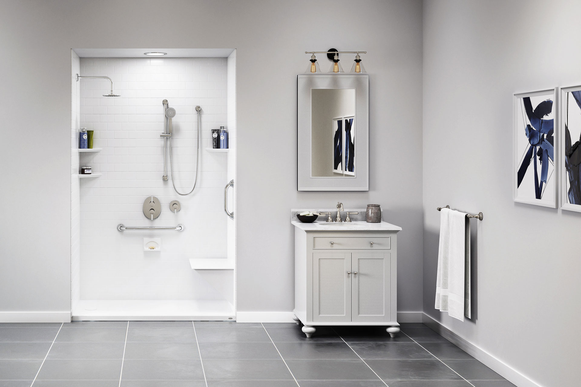 The Benefits of Walk-In Showers | SageHome